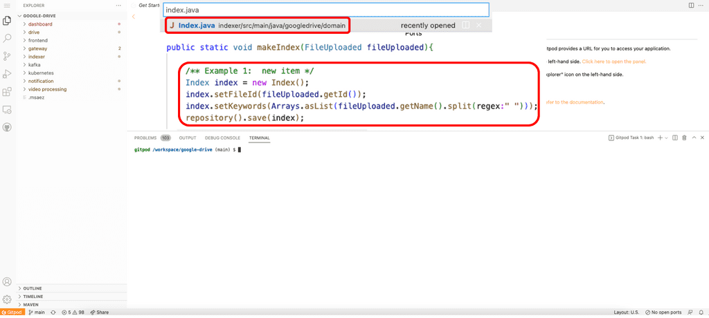 Google Drive Examples - msaez